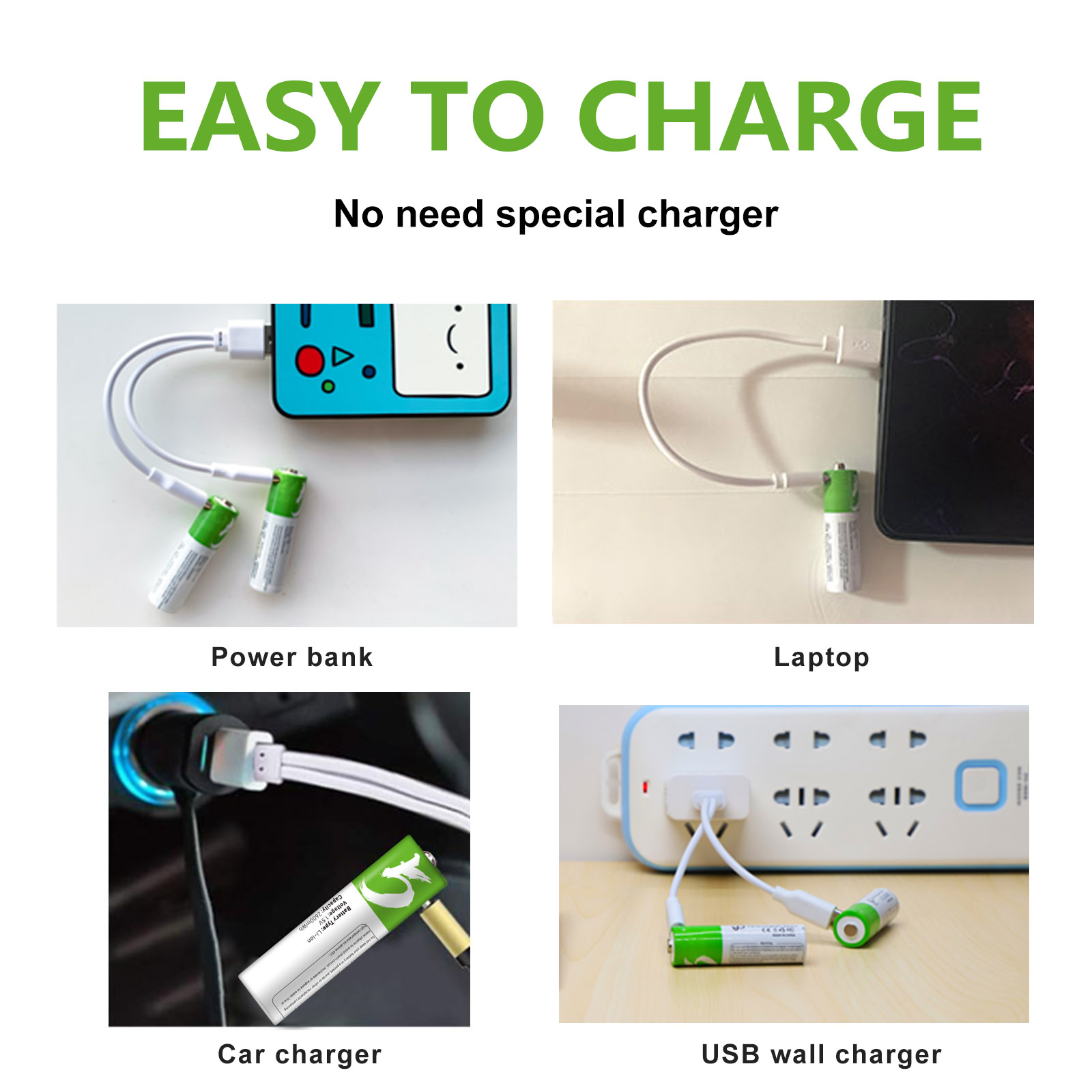 SMARTOOOLS 1.5 V AA USB rechargeable lithium-ion batteries-Lithium Battery,Rechargeable Battery ...